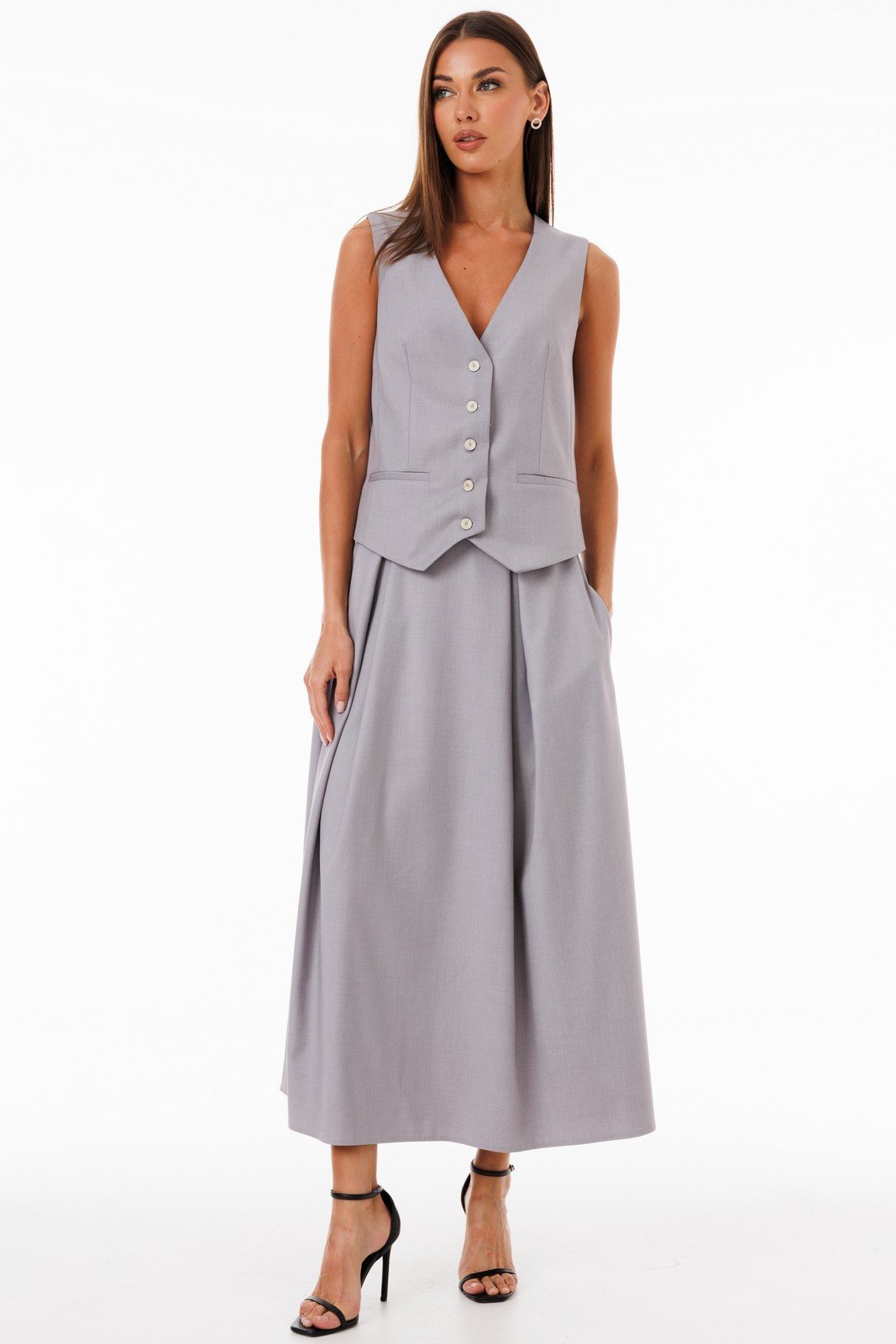 Костюм с юбкой 4234-4235-06 Kivviwear купить в интернет магазине | в наличии